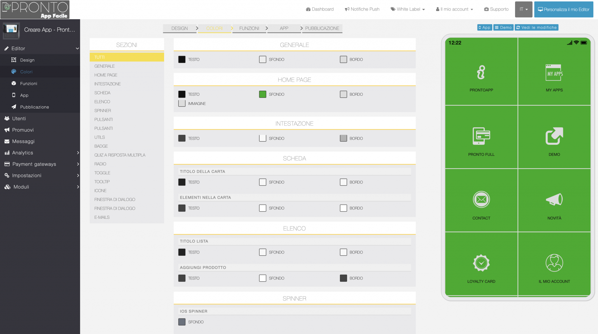 Pronto App Facile - Creare Un' App Gratis è Facile, Prova Ora!
